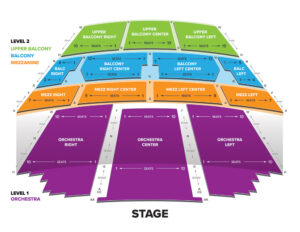 Seating Charts - Paramount Theatre